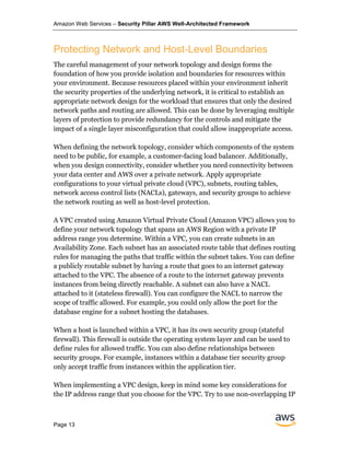 Aws security-pillar | PDF