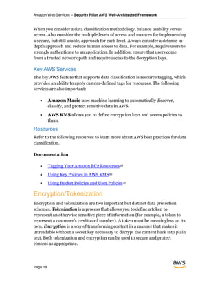 Aws security-pillar | PDF