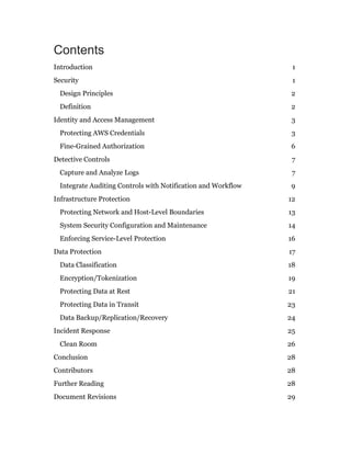 Aws security-pillar | PDF