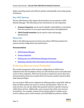 Aws security-pillar | PDF