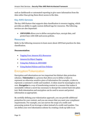 Aws security-pillar | PDF
