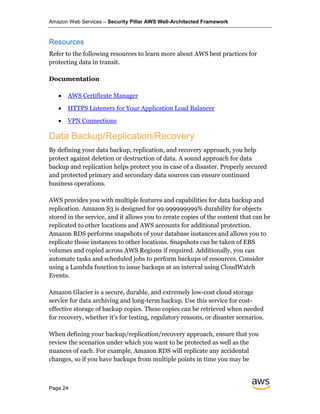 Aws security-pillar | PDF