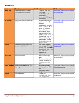 Overview of AWS Building Blocks | PDF