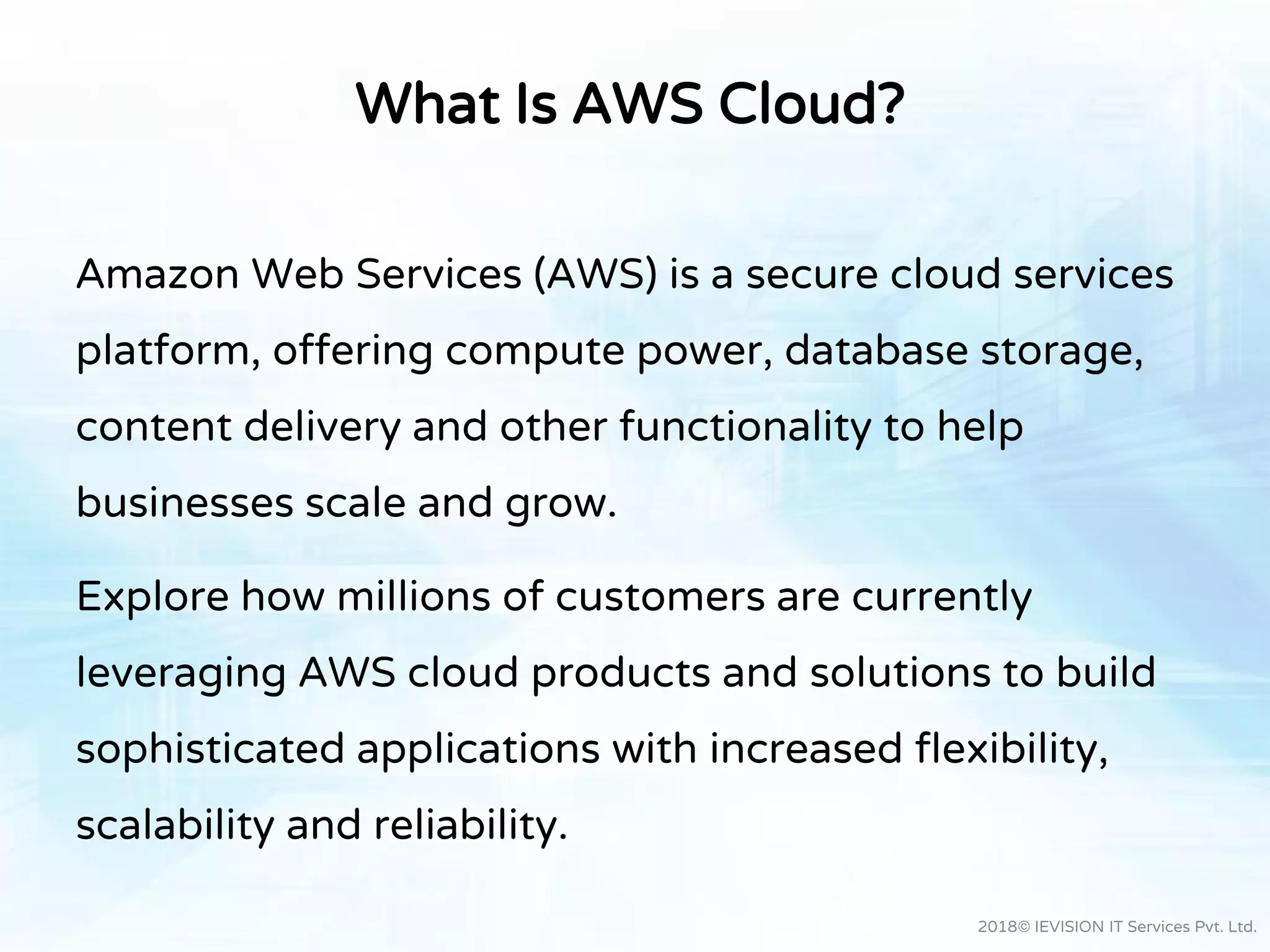AWS Solution Architect Associate Training Course| AWS Certification ...