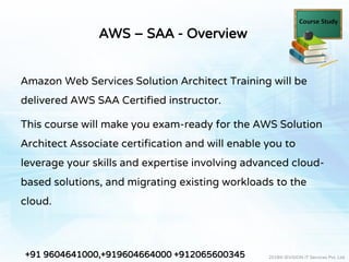 AWS Solution Architect Associate Training Course| AWS Certification ...