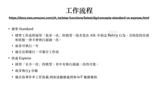 aws step-function 分享 | PPT | Free Download