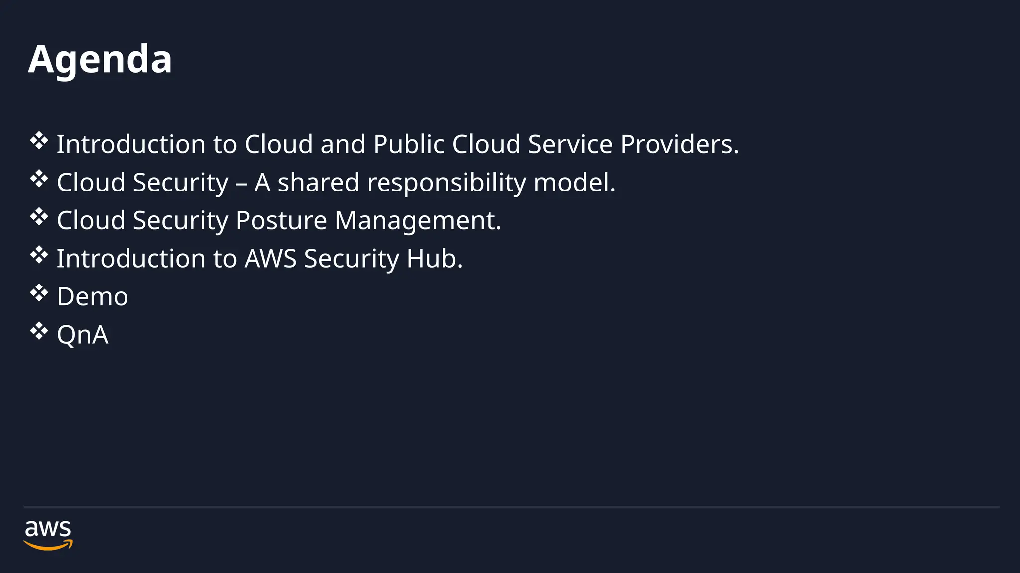 Unravelling Cloud Security Posture Management using AWS Security Hub | PPTX