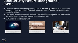 Unravelling Cloud Security Posture Management using AWS Security Hub | PPTX