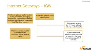 AWS Virtual Private Cloud | PPT