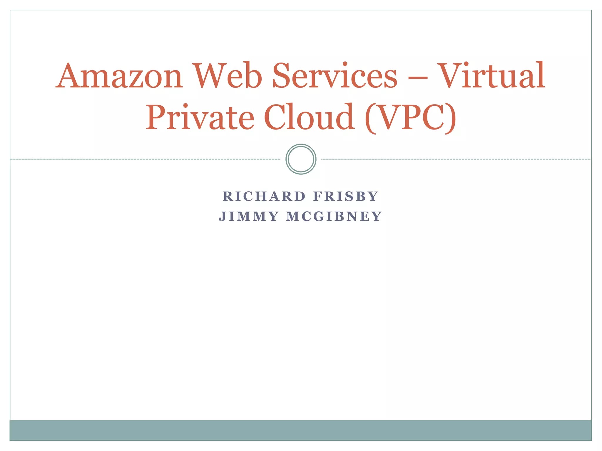 AWS VPC | PDF