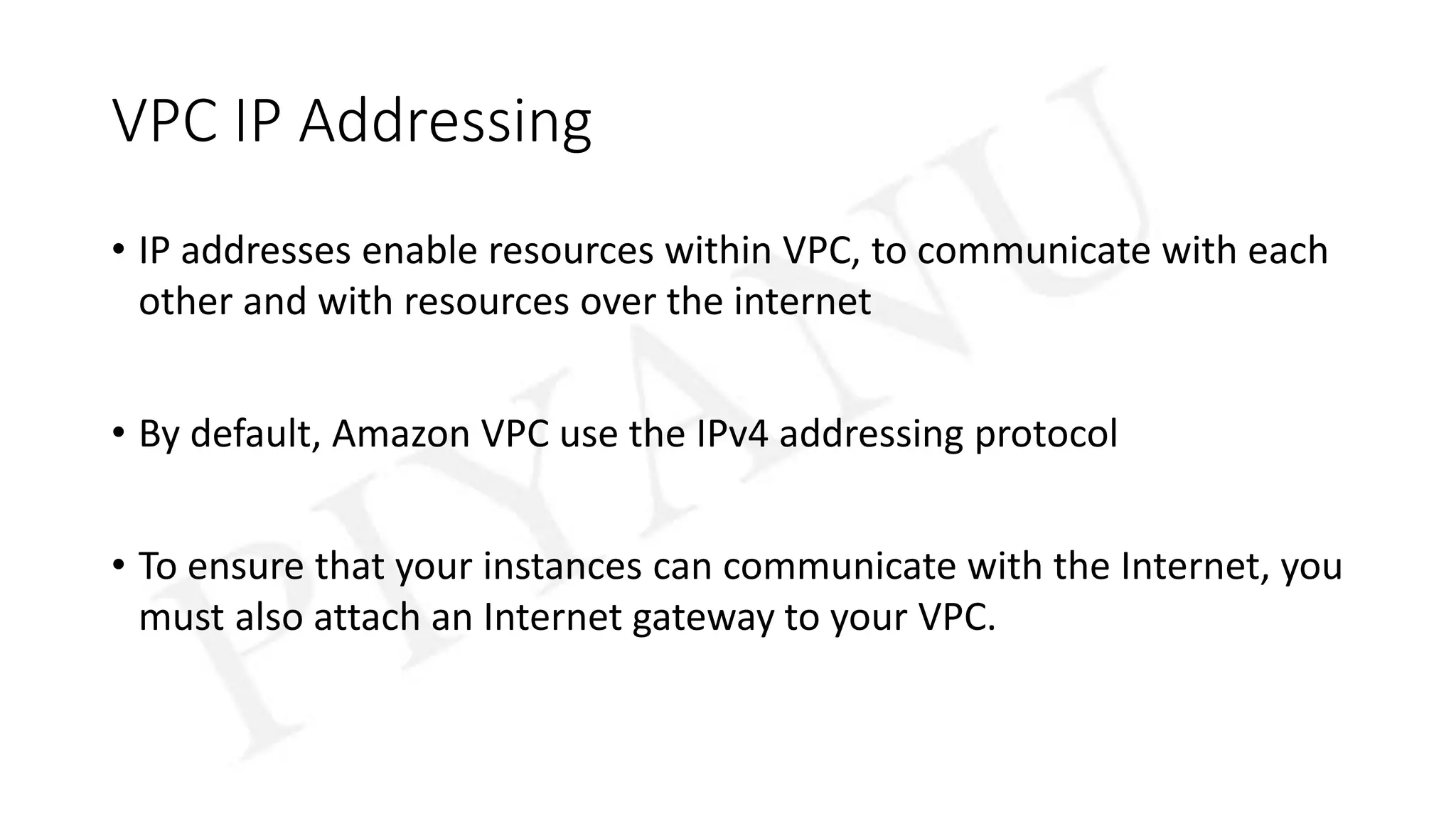 AWS VPC Fundamental | PPTX