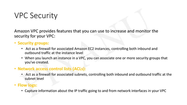 AWS VPC Fundamental | PPTX