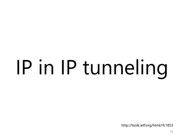 AWS VPC Peering & IP in IP tunneling | PPTX