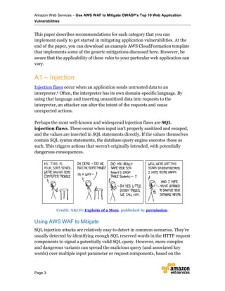 AWS WAF OWASP | PDF