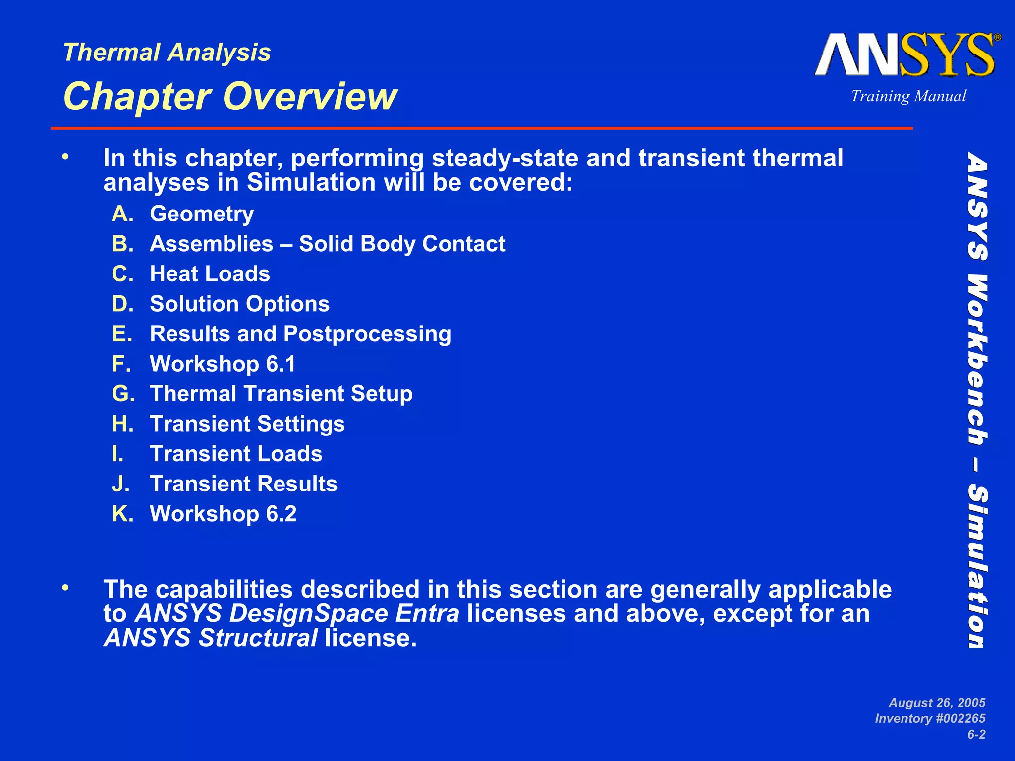 Aws100 ch06 thermal | PPT