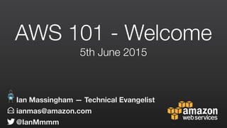 AWS 101: Introduction to AWS | PDF
