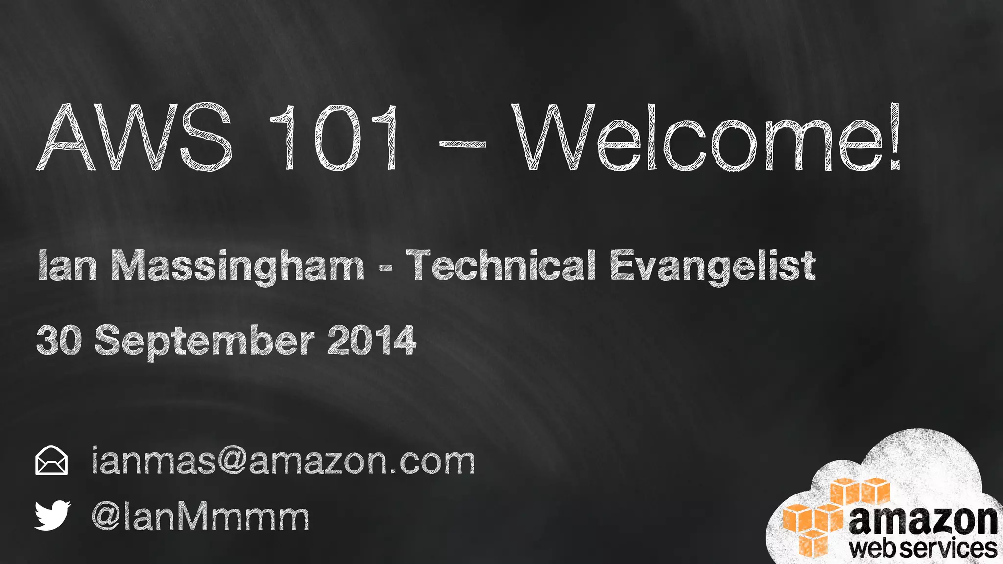 AWS 101, London - September 2014 | PDF