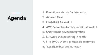 Amazon Alexa: How to talk with your Smart Home devices | PPTX