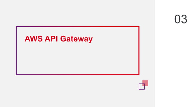 Introduction to AWS API Gateway Presentation | PPT