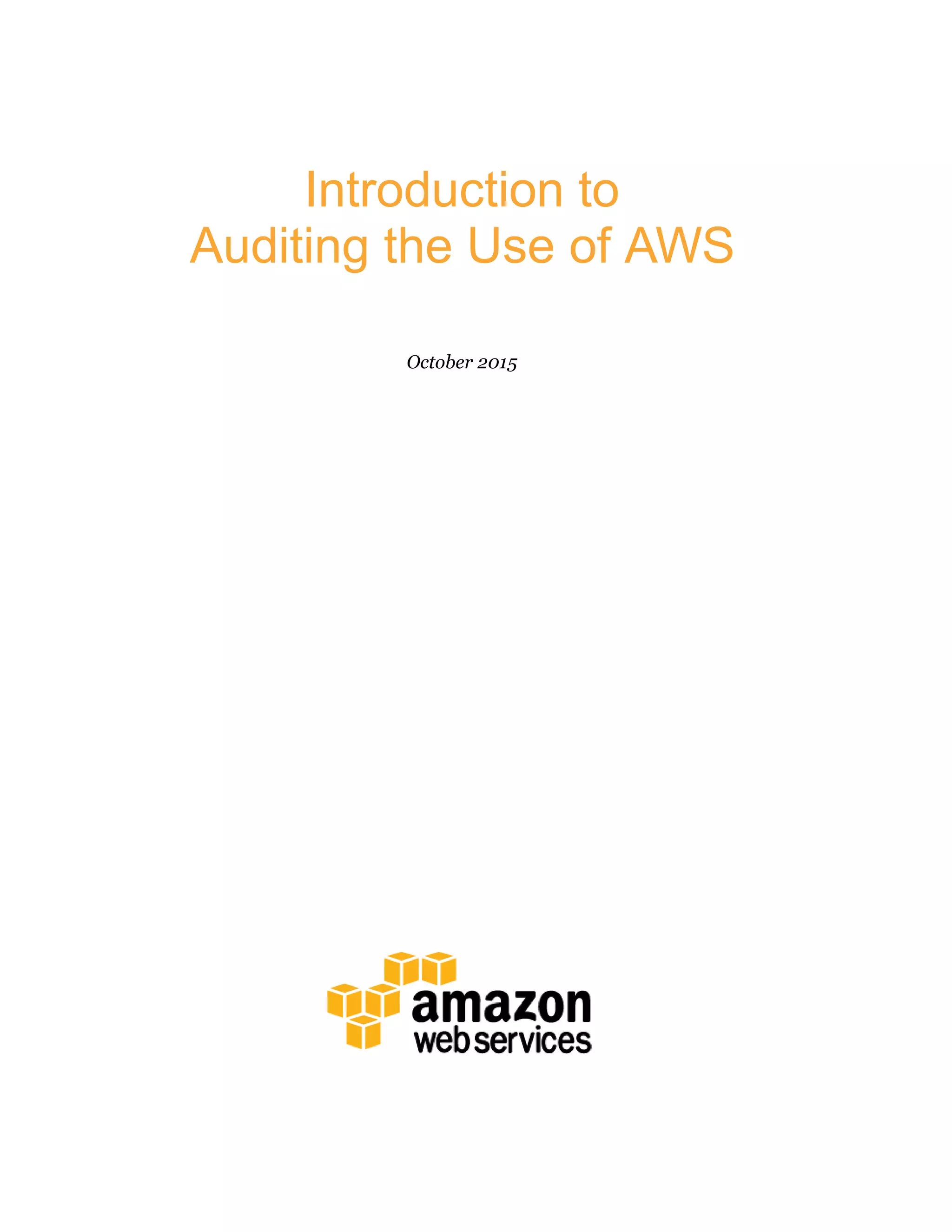 Aws auditing security_checklist | PDF