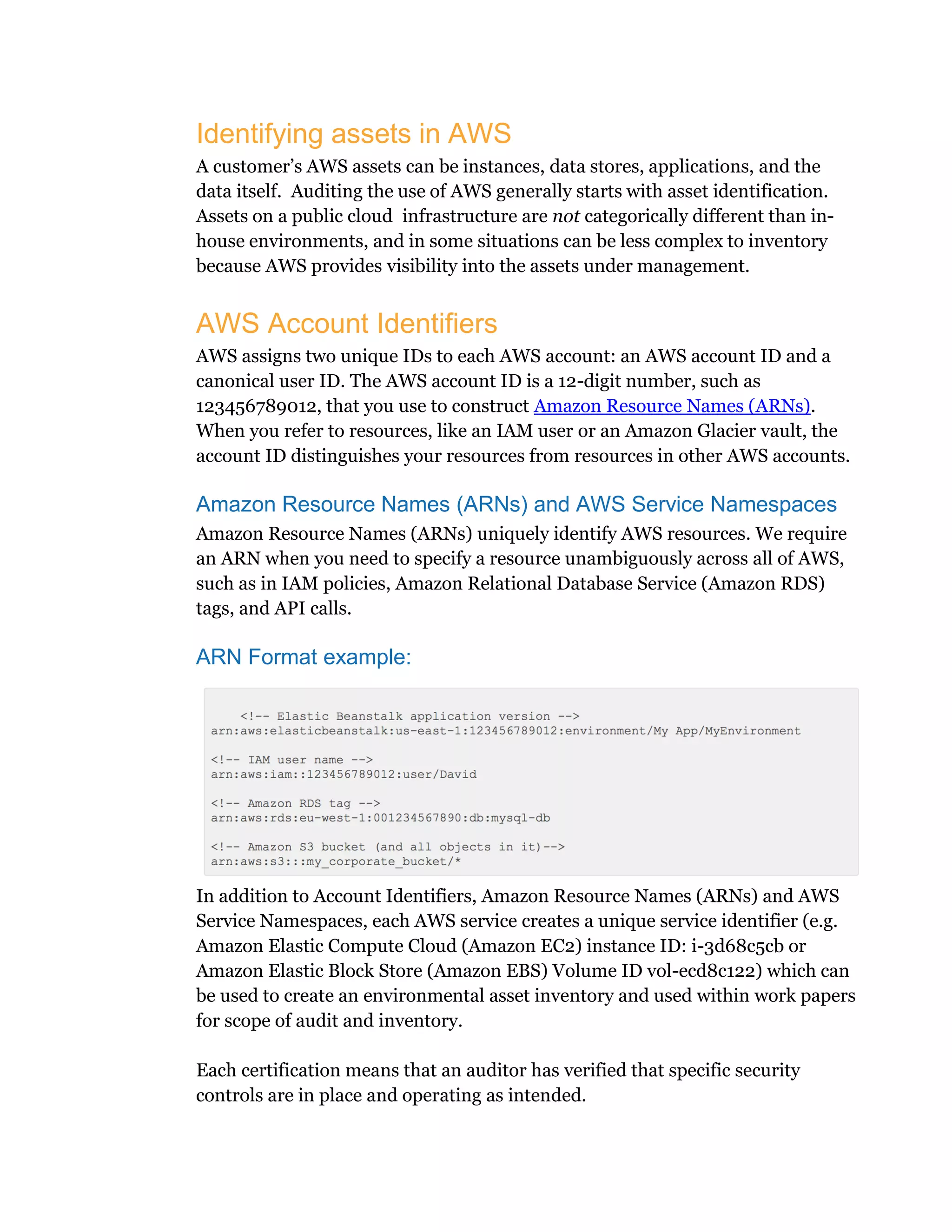 Aws auditing security_checklist | PDF