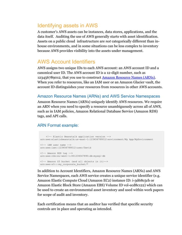 Aws auditing security_checklist | PDF