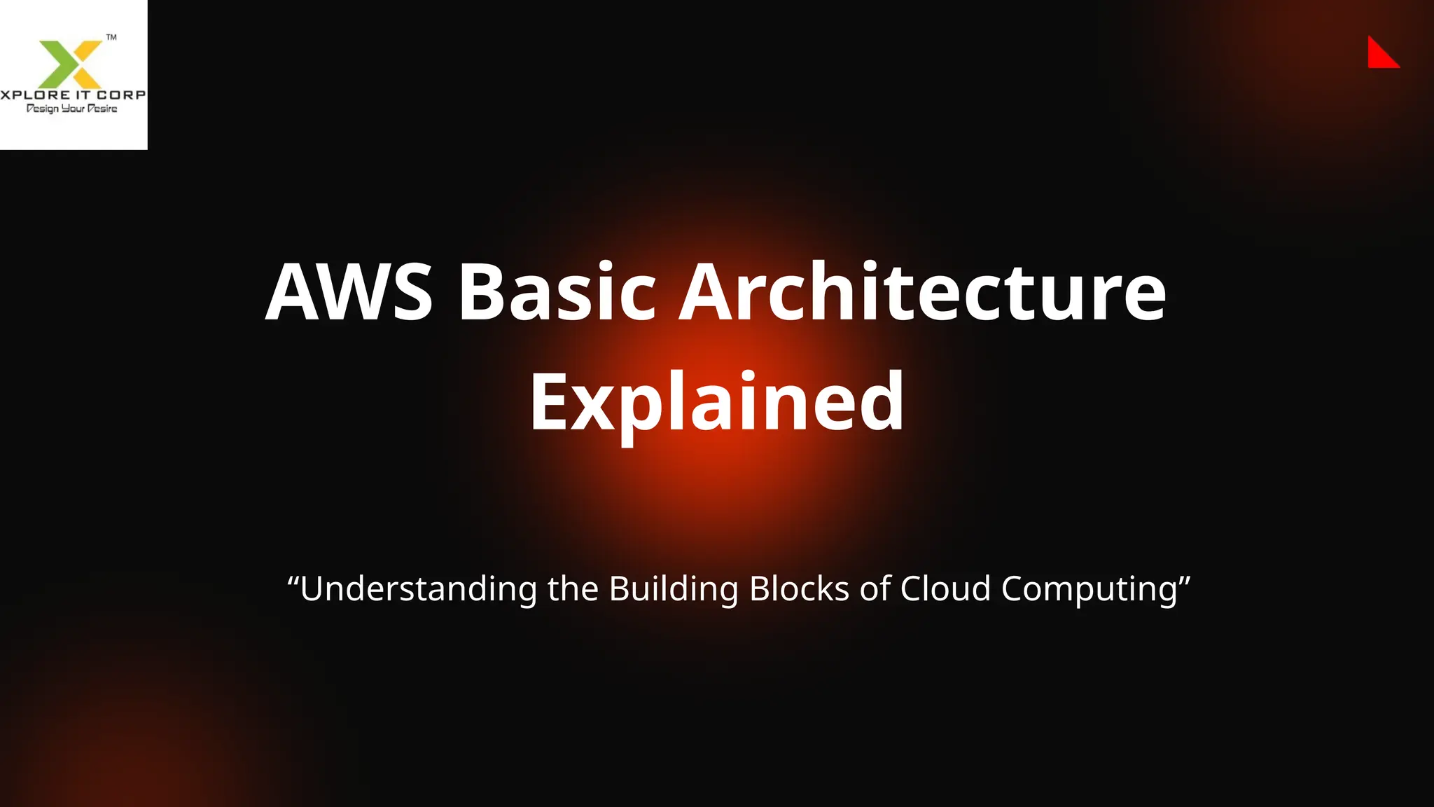 AWS Basic Architecture Explained for beginners | PPTX