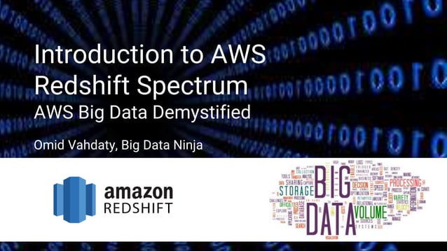 Aws Big Data Demystified 2 Athena Spectrum Emr Hive Ppt
