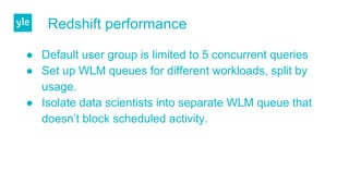 AWS Big Data in everyday use at Yle | PPT