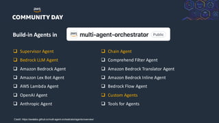 Building Agentic AI with Multi-Agent Orchestrator Framework | PDF
