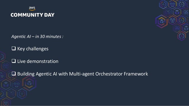 Building Agentic AI with Multi-Agent Orchestrator Framework | PDF