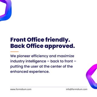 Formidium is proud to be a showcase sponsor | PDF