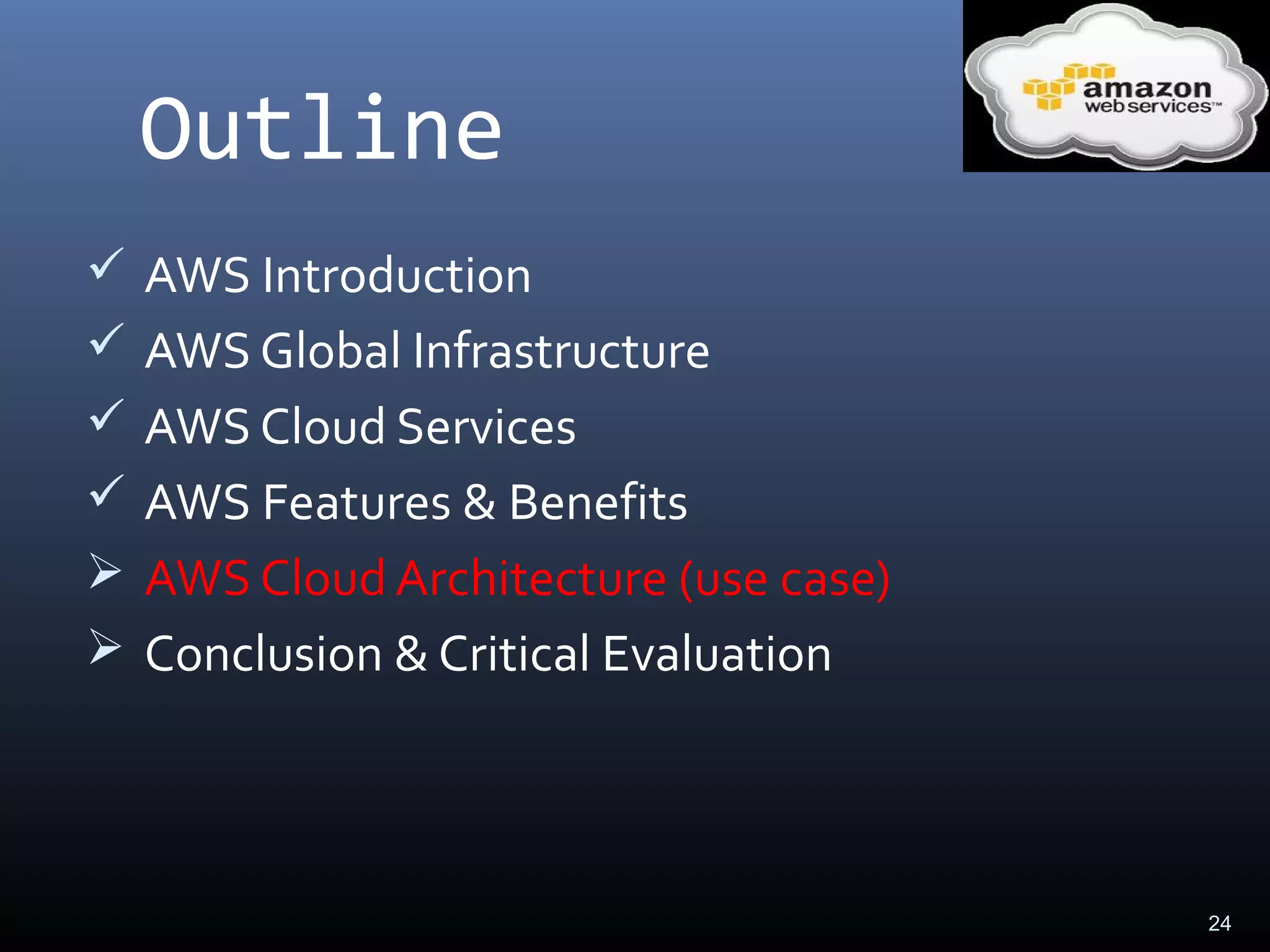 Amazon Web Services (AWS) Case study | PPT