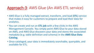 Aws centralized logs | PPTX