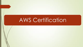 Aws certification | PDF