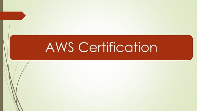 Aws certification | PDF