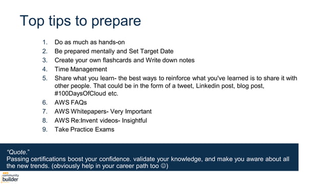 Aws certification roadmap yogesh-sharma | PPT