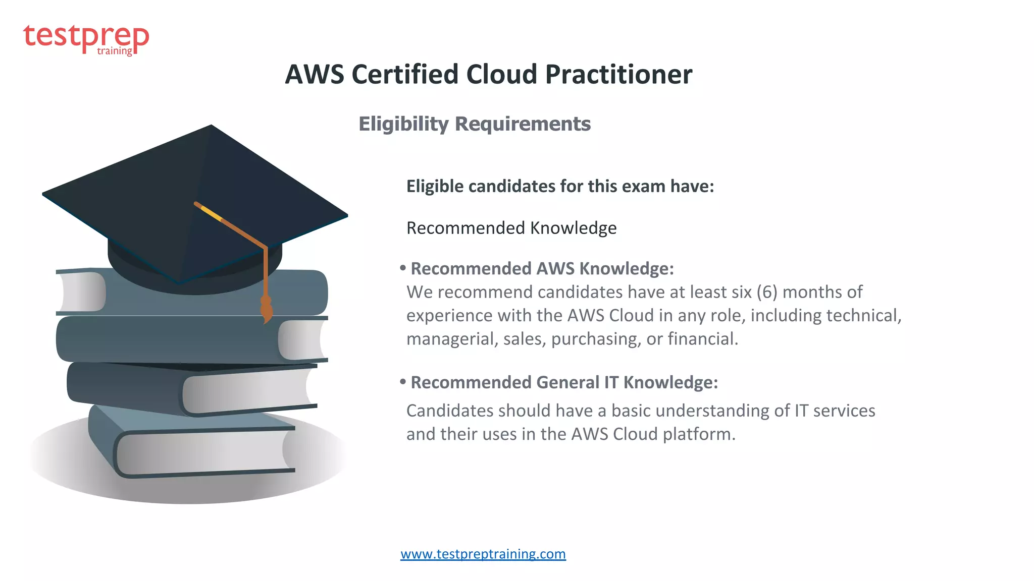 AWS Certified Cloud Practitioner Brochure and sample questions | PDF
