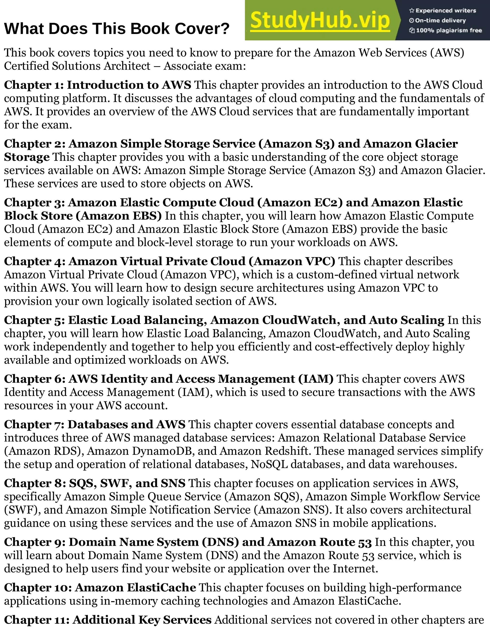 Aws Certified Solutions Architect Official Study Guide Pdf