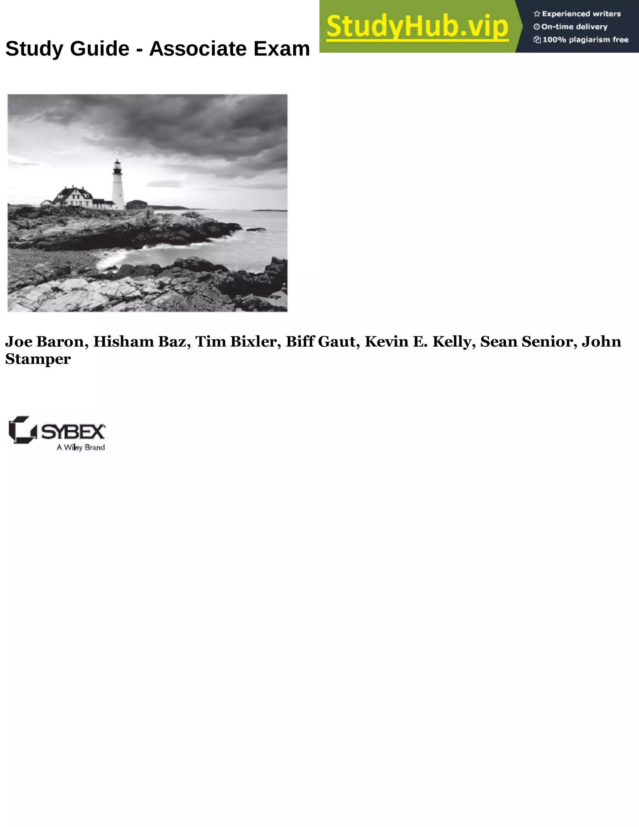 Aws Certified Solutions Architect Official Study Guide Pdf