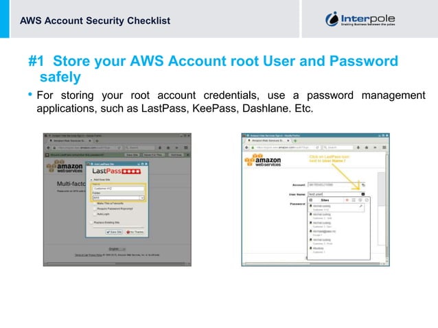 AWS Account Security Checklist | PPT