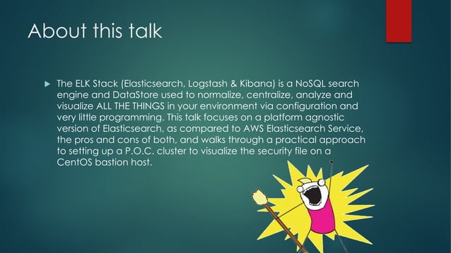 Elastic.co's ELK Stack - Platform Agnostic Immutable Infrastructure ...