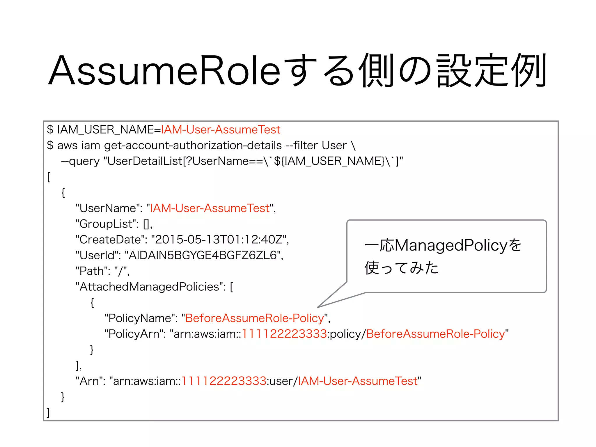 AWS CLIでAssumeRole | PDF