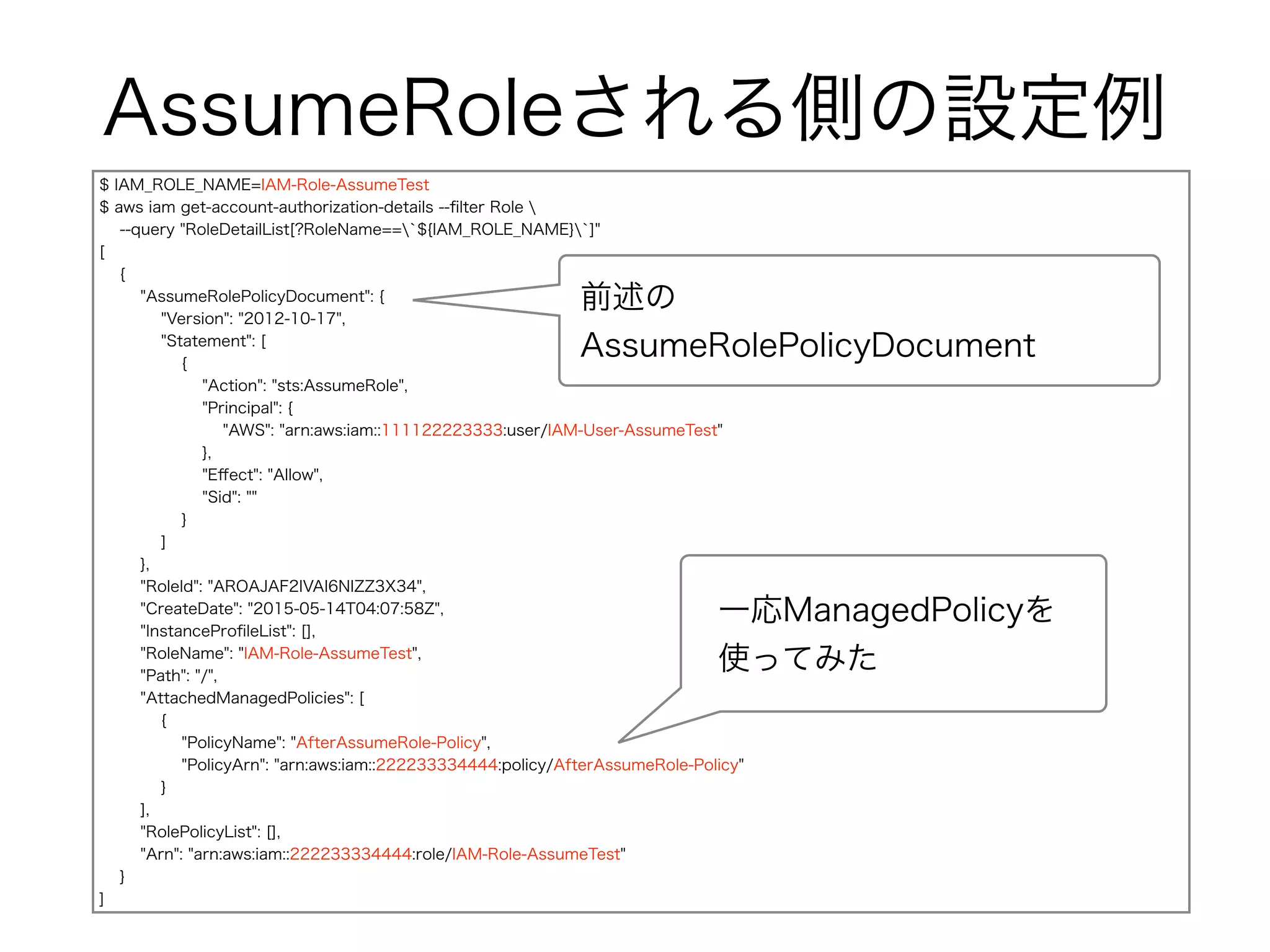 AWS CLIでAssumeRole | PDF