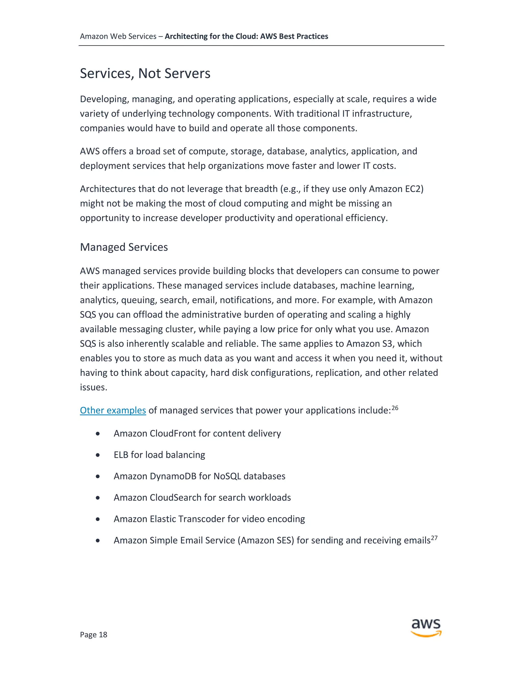 Aws cloud best_practices | PDF | Cloud Computing | Internet