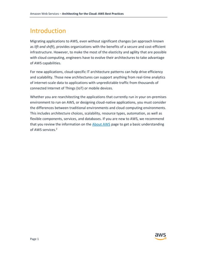 Aws cloud best_practices | PDF