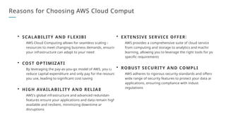 AWS Cloud Computing Training.pptxjfjerhfgergfejrfh | PPT