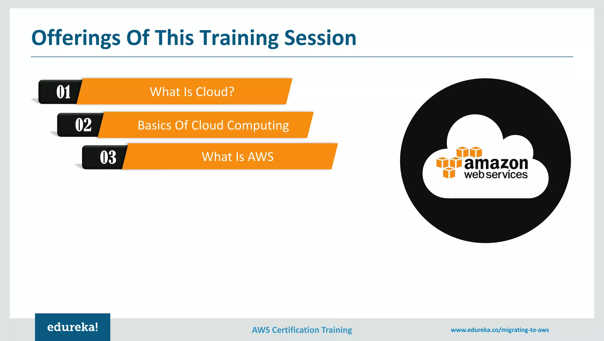 AWS Cloud Computing Tutorial | Migrating on Premise VM to AWS Cloud | AWS Training | Edureka ...