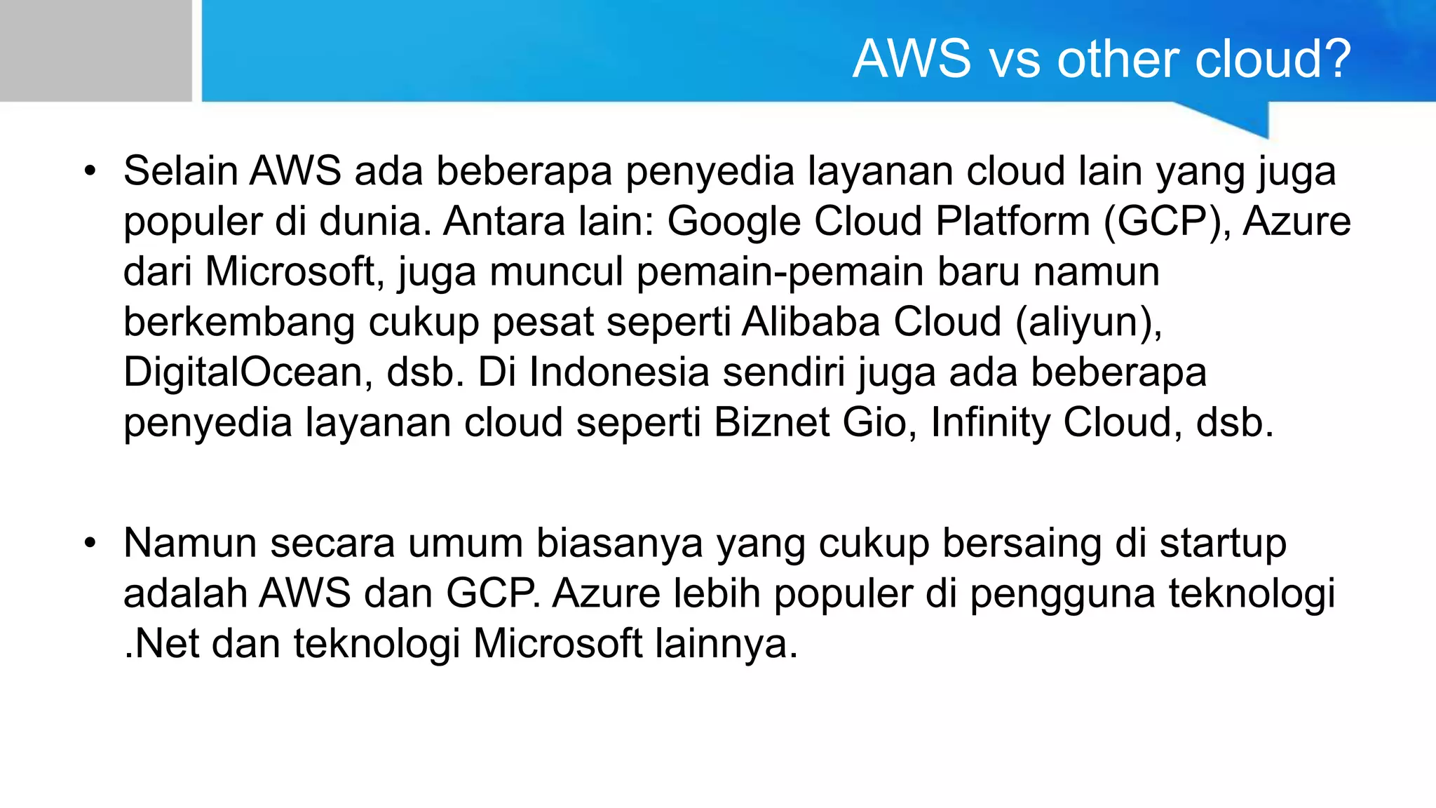 AWS Cloud Solution - An Overview | PPT
