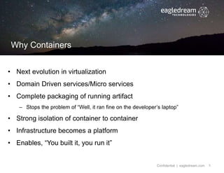 Amazon Web Services - Running Containers with ECS | PPT